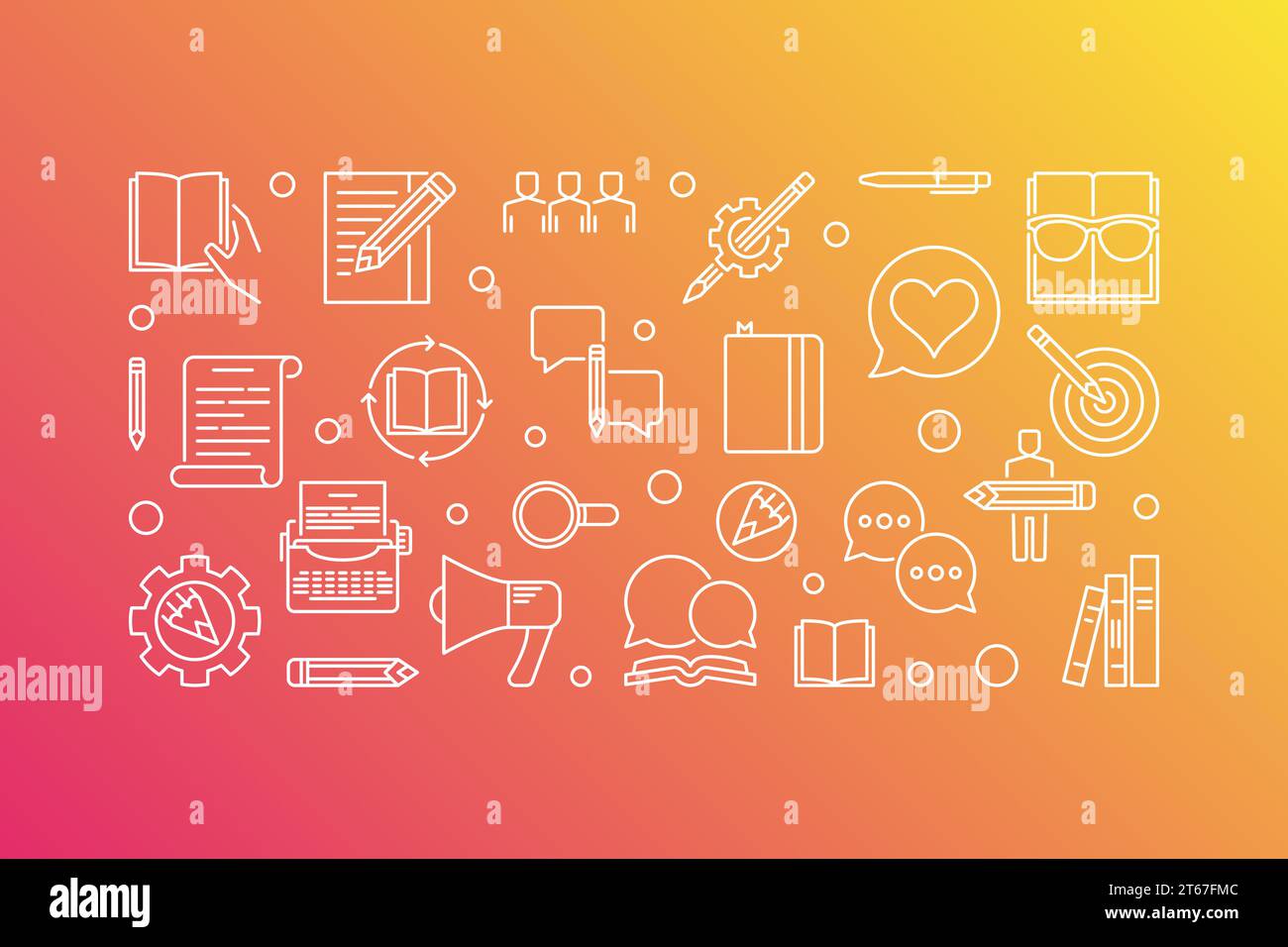 Novel project Stock Vector Images - Alamy