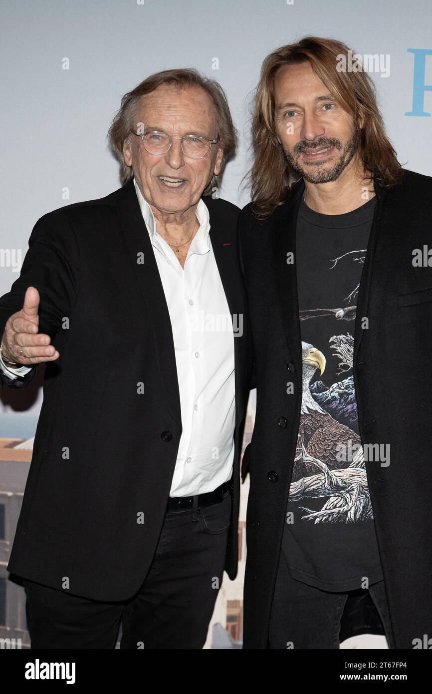 Paris, France. 09th Nov, 2023. Director Alexandre Arcady and Christophe ...