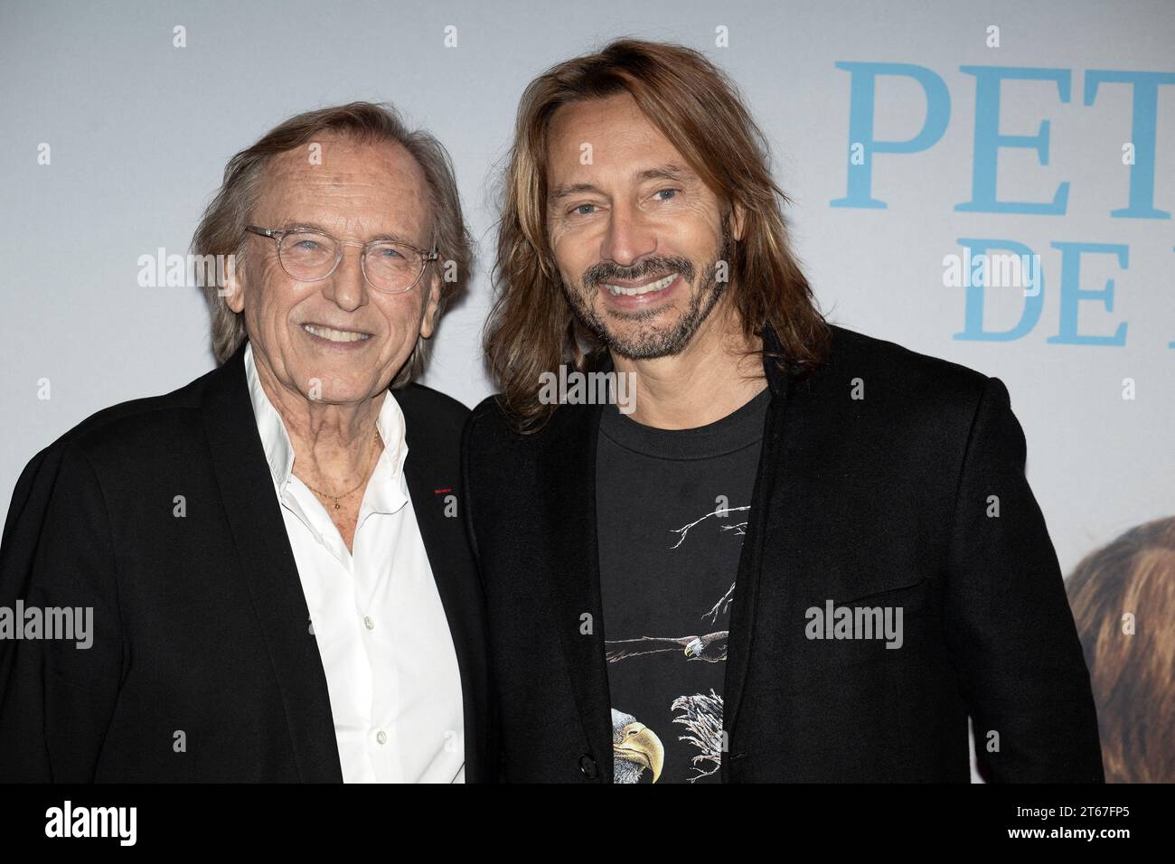Paris, France. 09th Nov, 2023. Director Alexandre Arcady and Christophe ...