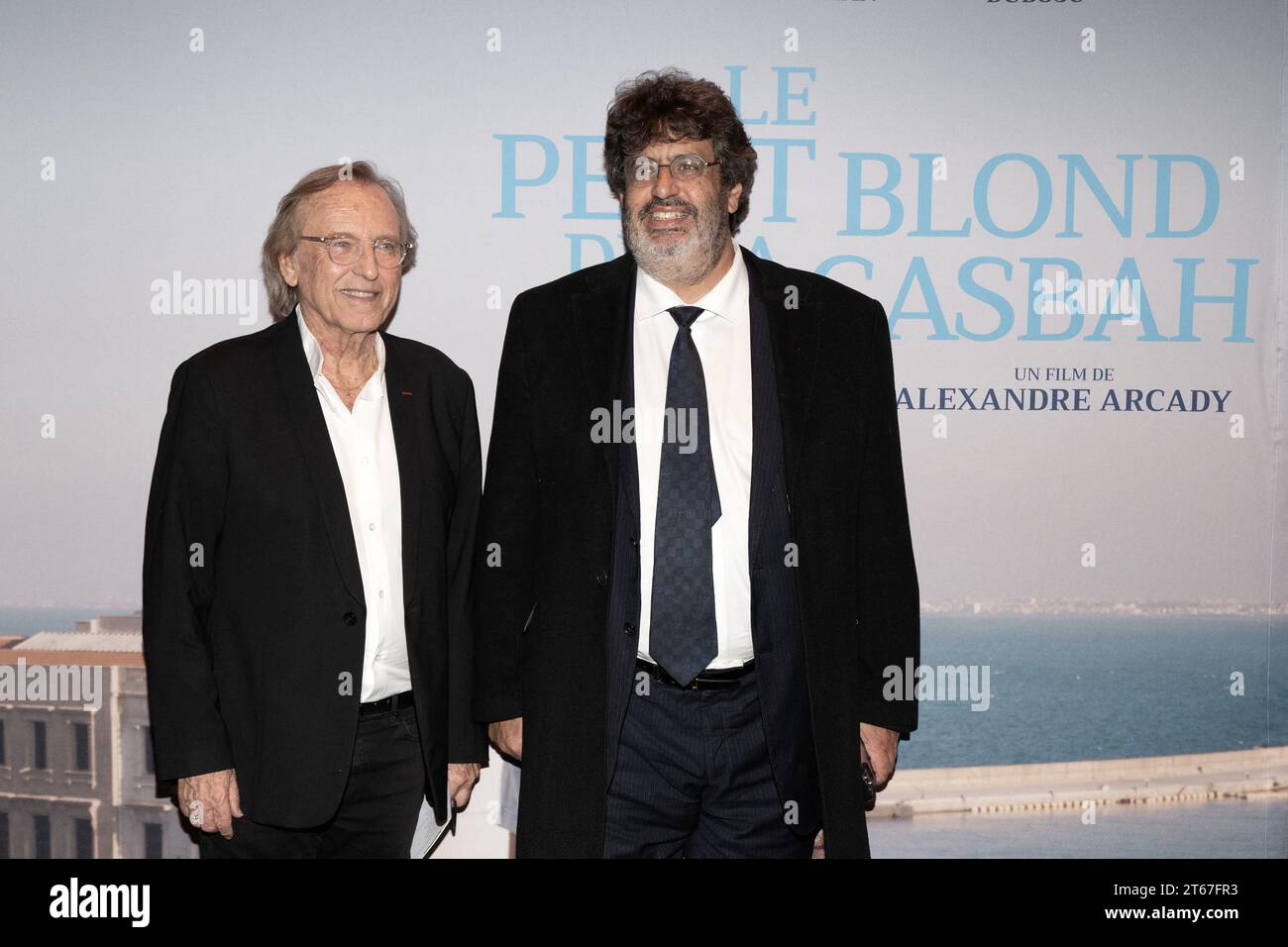 Paris, France. 09th Nov, 2023. Alexandre Arcady and Meyer Habib attend ...
