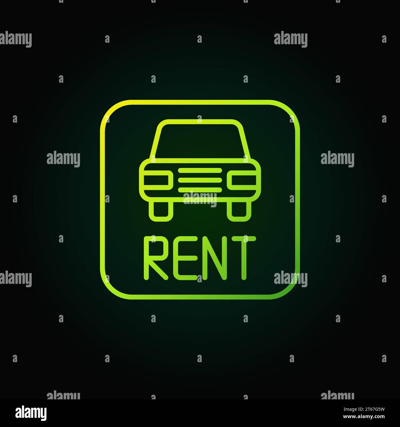 Rent a car logo vector vectors hi-res stock photography and images - Alamy
