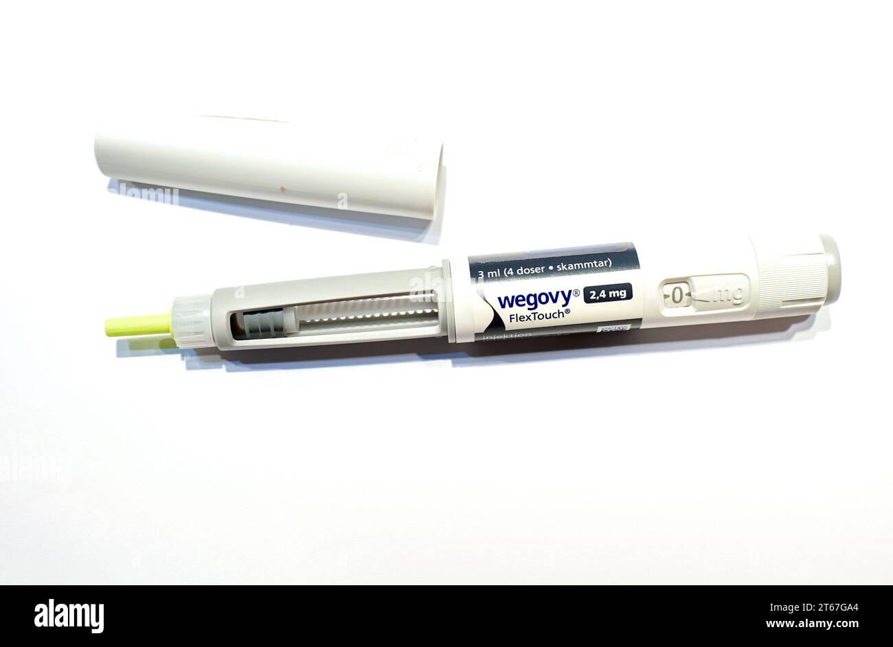 Oslo 20231108.Novo Nordisk produces the drug Wegovy. Diabetes medicine ...