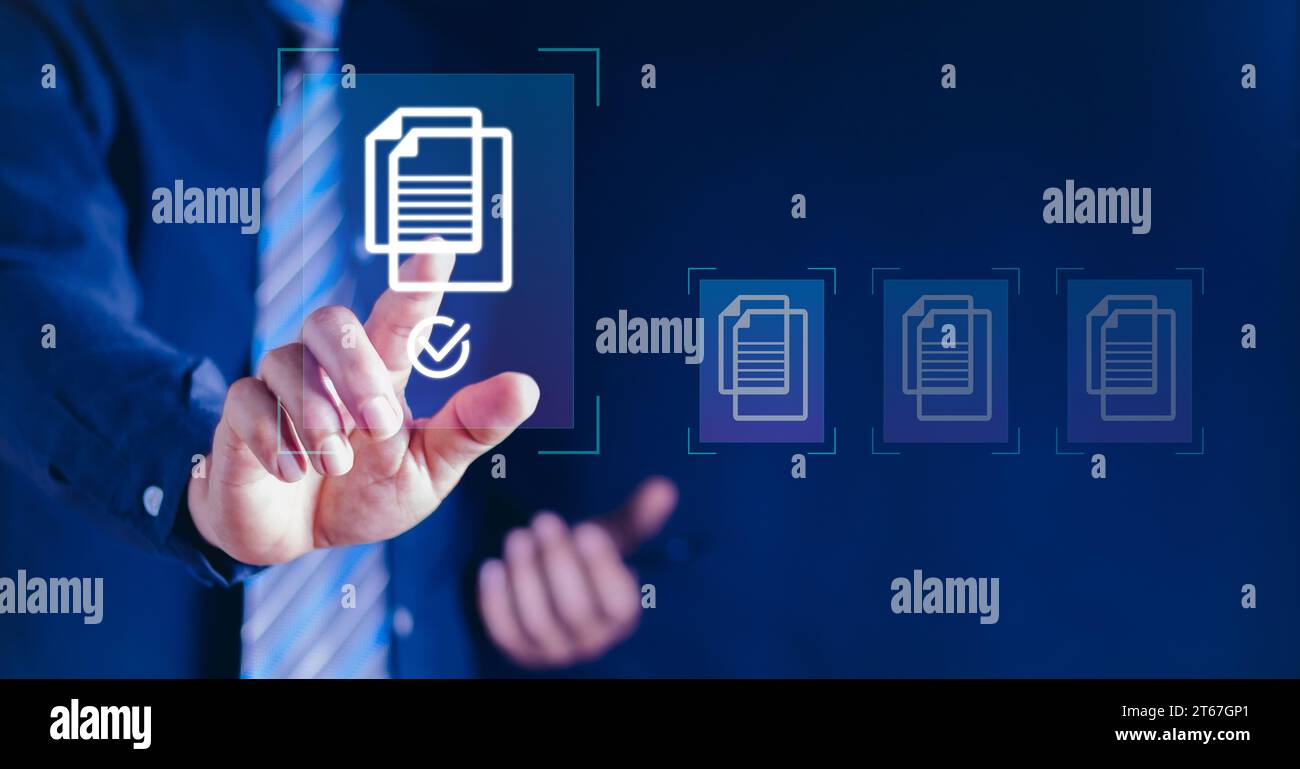 Erp electronic document management hi-res stock photography and images ...