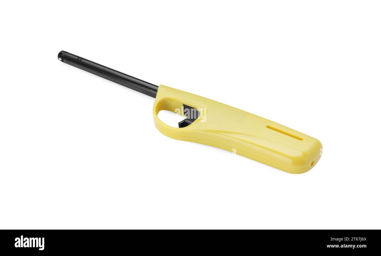 Gas lighter for stove isolated on white Stock Photo - Alamy