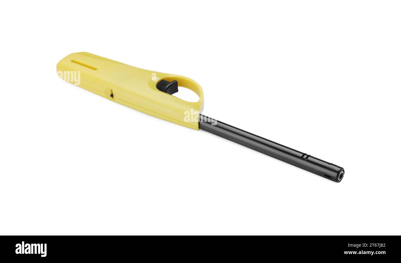 Gas lighter for stove isolated on white Stock Photo - Alamy