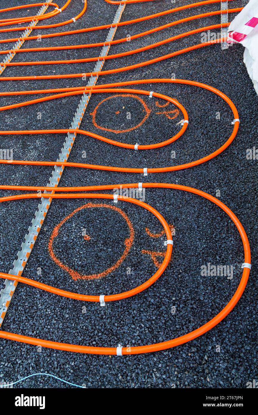 Underground heat system hi-res stock photography and images - Alamy