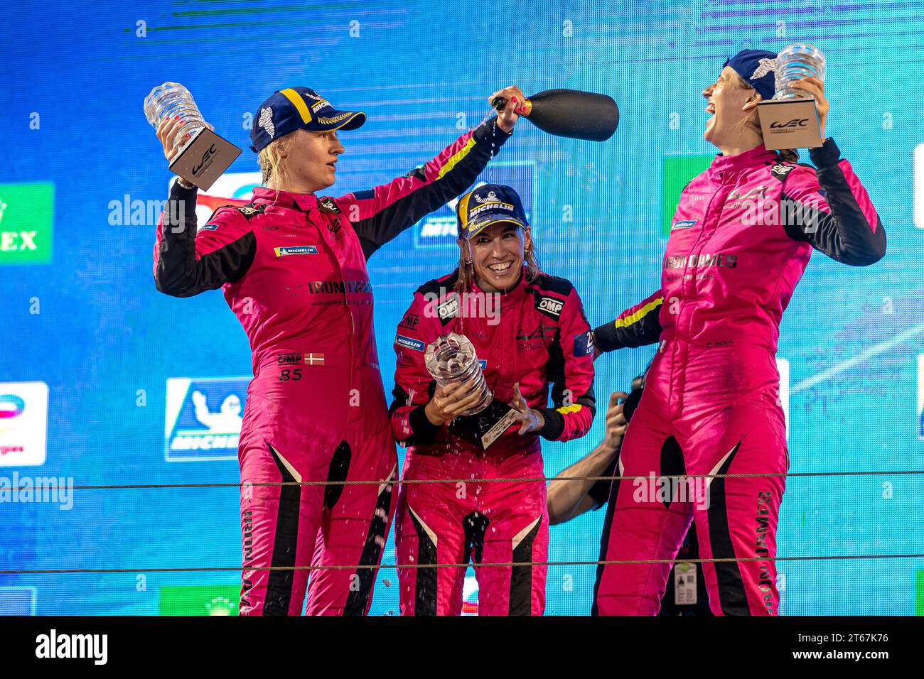 FIA WEC 2023 - BAPCO ENERGIES 8 HOURS OF BAHRAIN, PODIUM Stock Photo ...