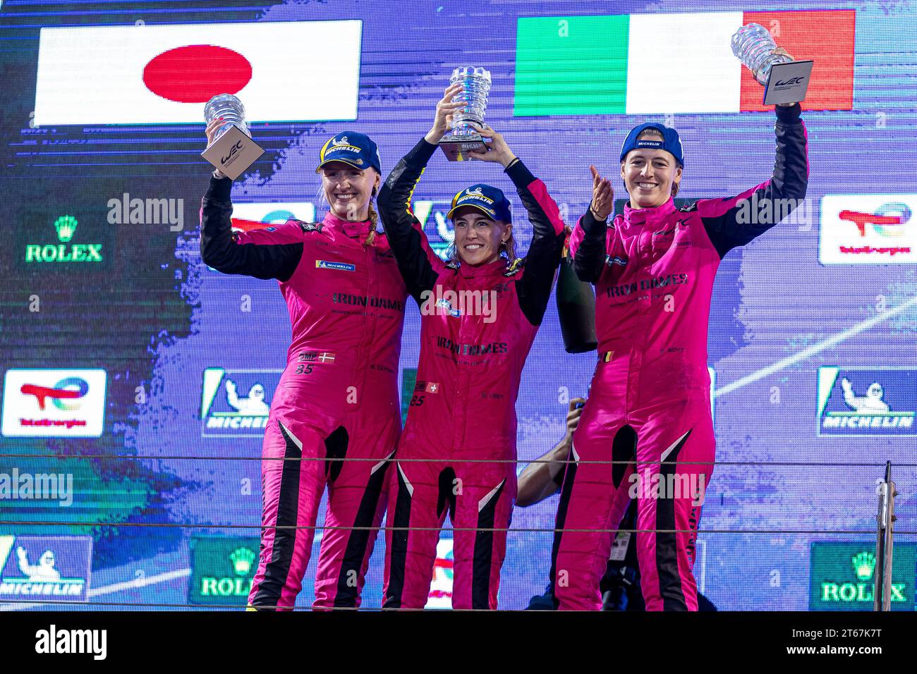 FIA WEC 2023 - BAPCO ENERGIES 8 HOURS OF BAHRAIN, PODIUM Stock Photo ...