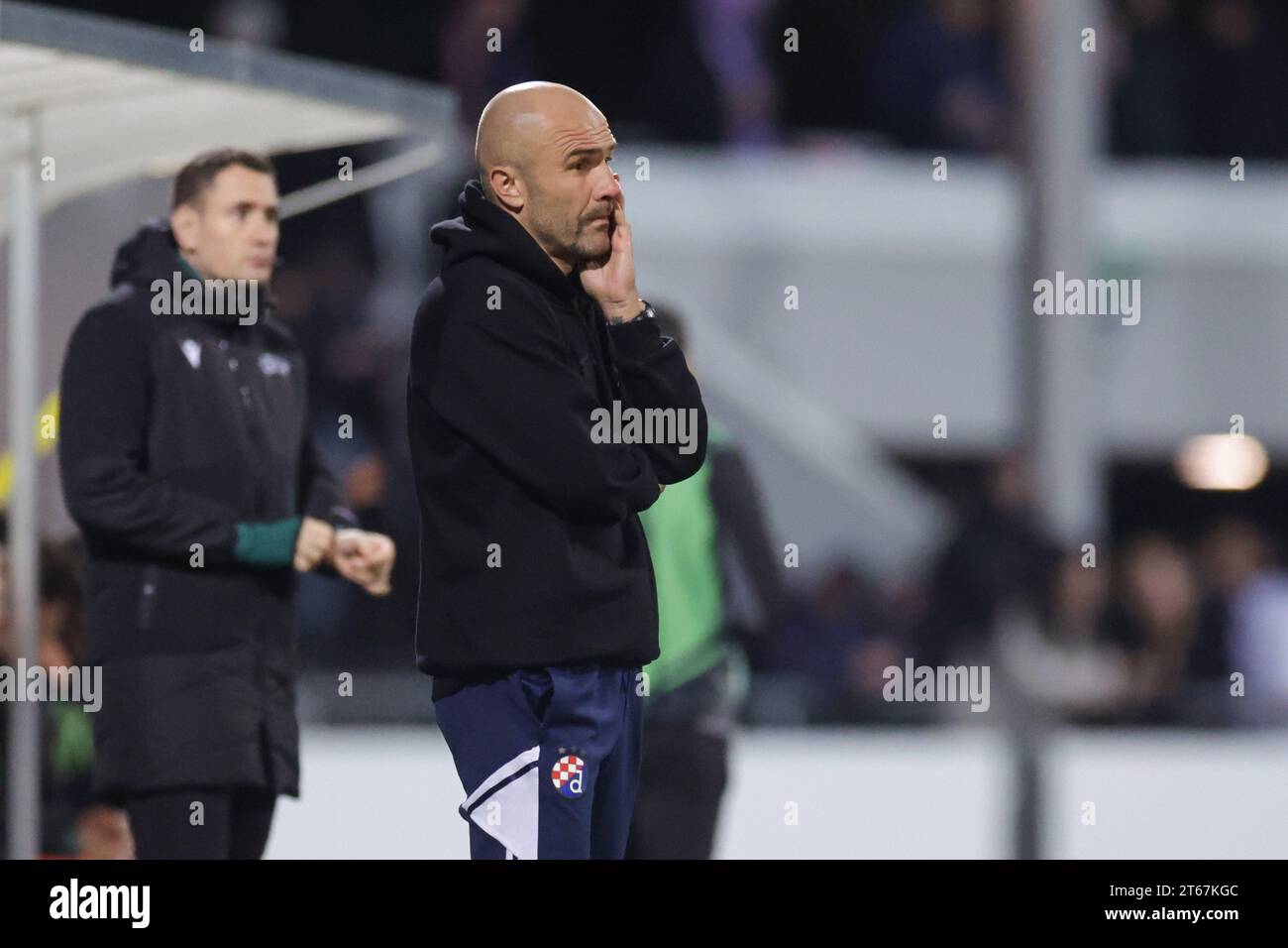 Basel, Switzerland. 08th Nov, 2023. Head Coach of Dinamo Zagreb Ivica ...