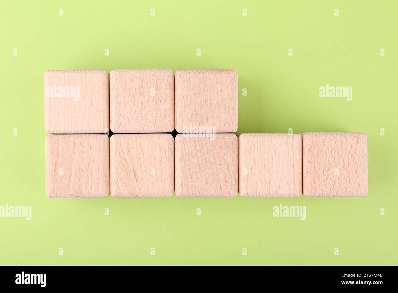 International Organization for Standardization. Wooden cubes with ...
