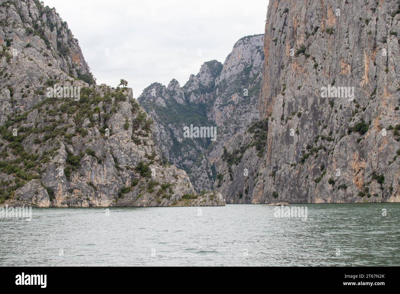 Vezirkopru canyon. Touristic canyon located on the Kızılırmak river ...