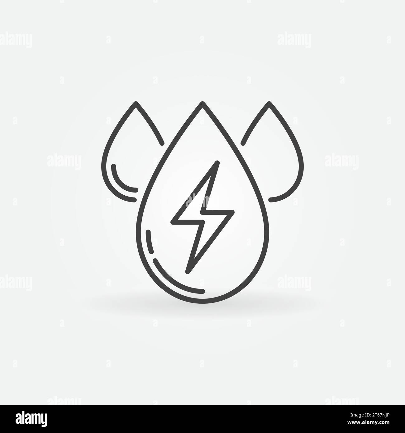 Three drops of water Stock Vector Images - Alamy