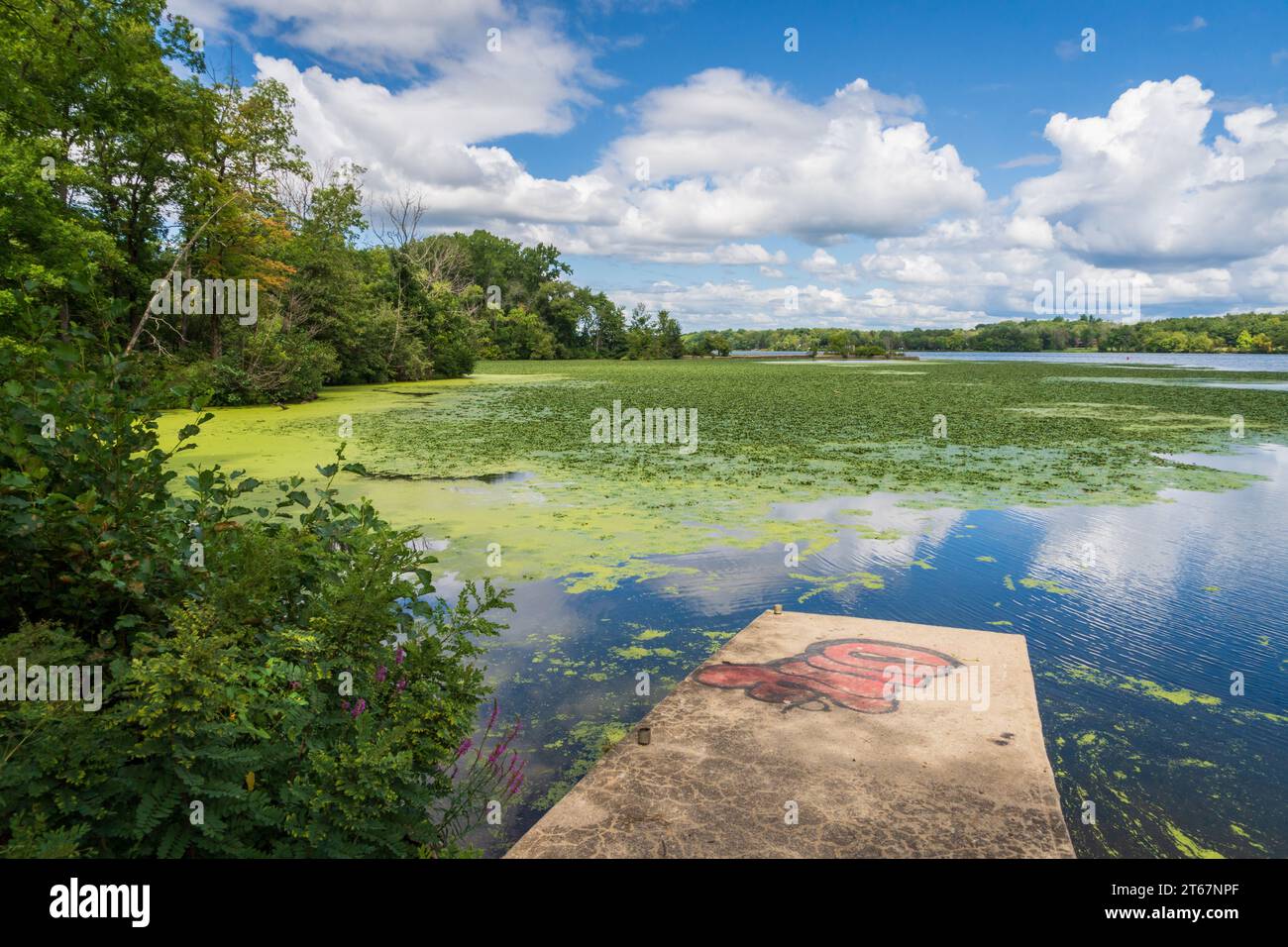 The Erie Canal Lock #7 in Upstate New York Stock Photo - Alamy