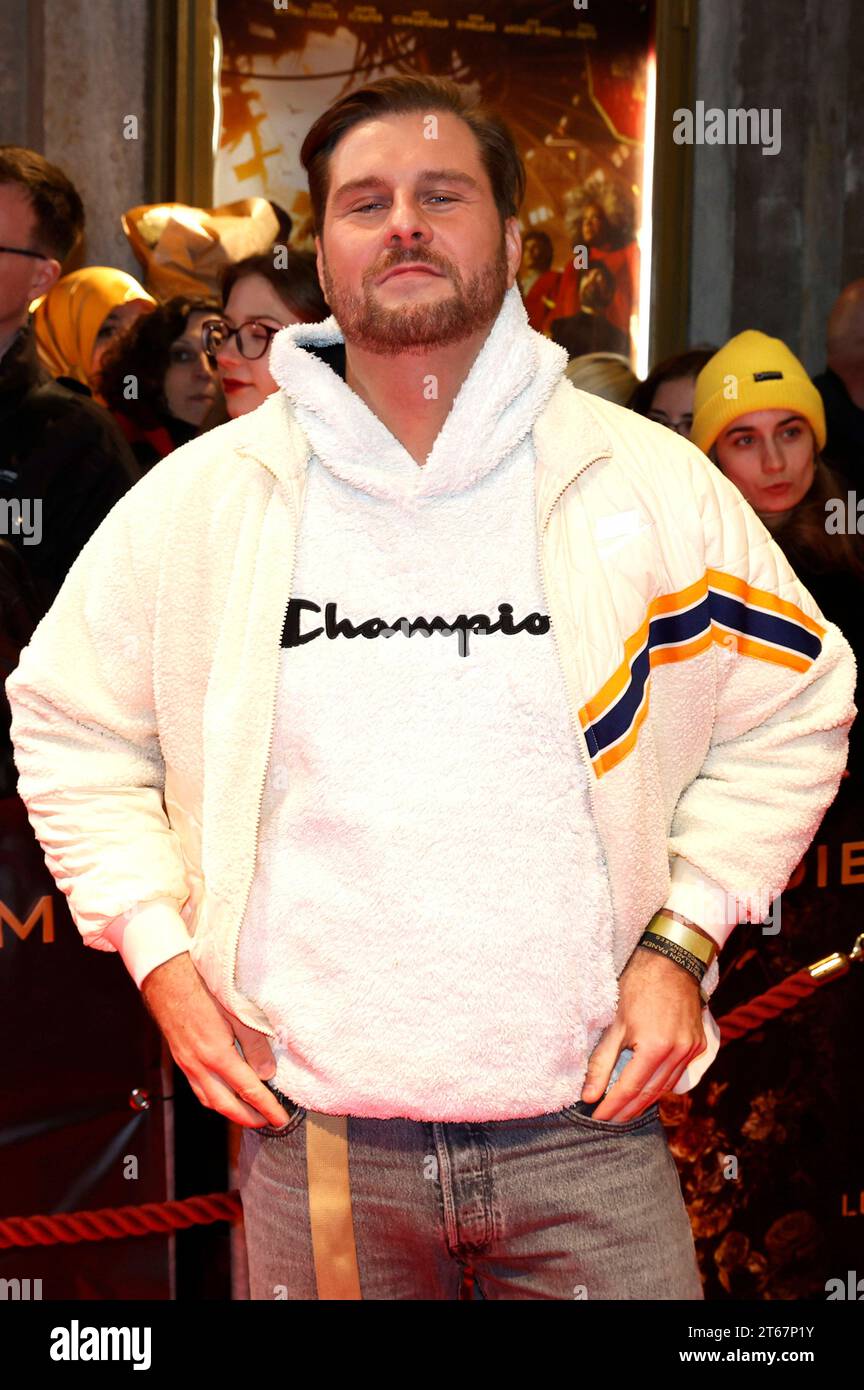 Nicolas Puschmann bei der Premiere des Kinofilms Die Tribute von Panem ...