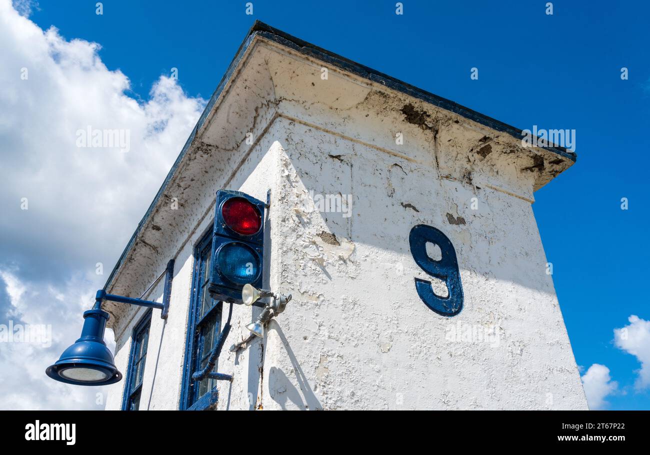 The Erie Canal Lock #9 in Upstate New York Stock Photo - Alamy