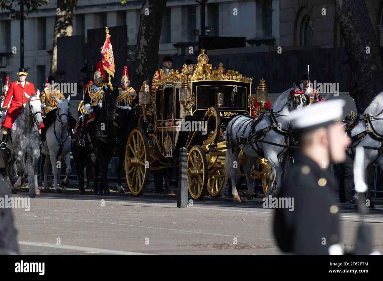 Queen camilla travels along hi-res stock photography and images - Alamy