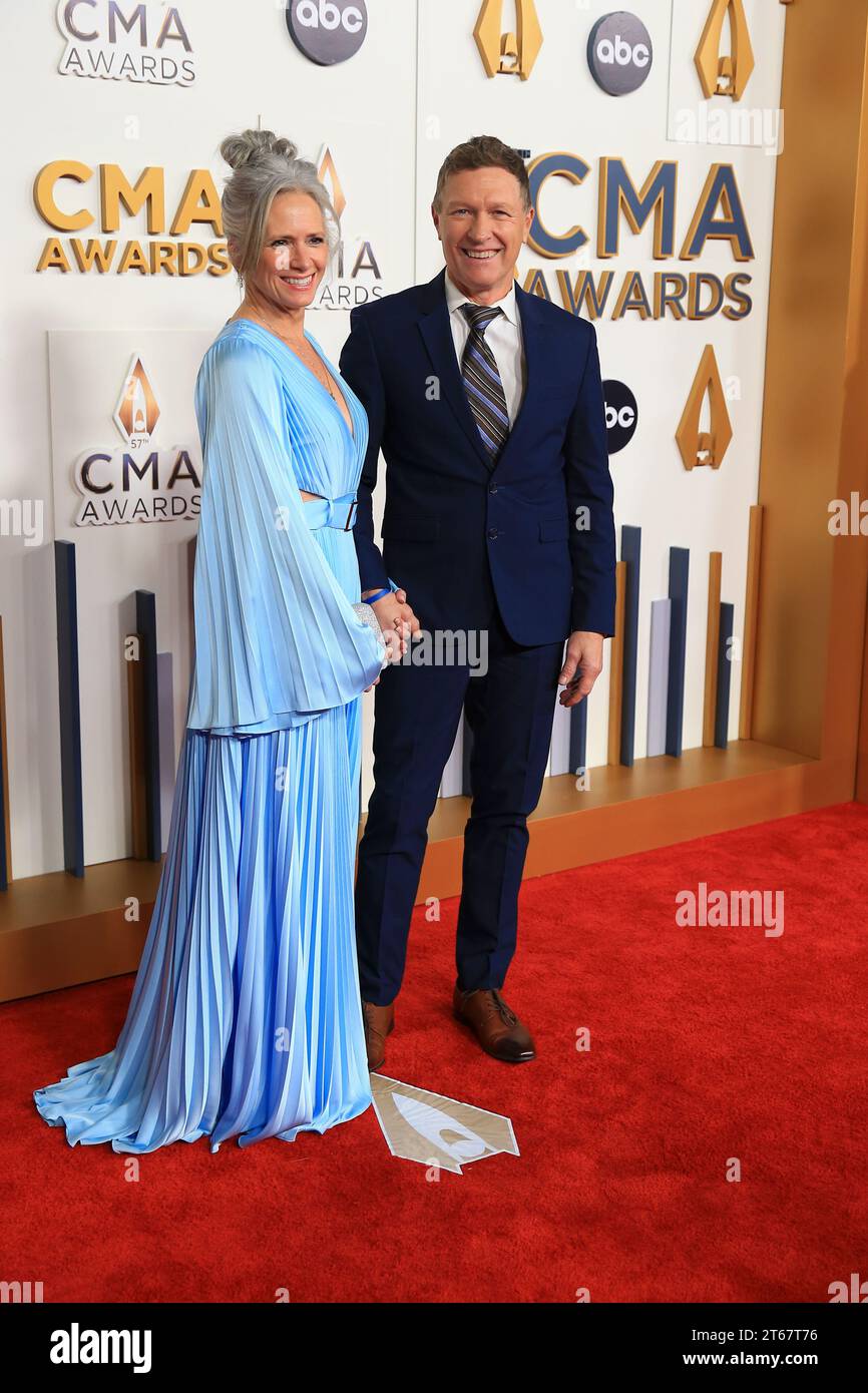 Nashville, United States. 08th Nov, 2023. Craig Morgan and Karen Greer ...