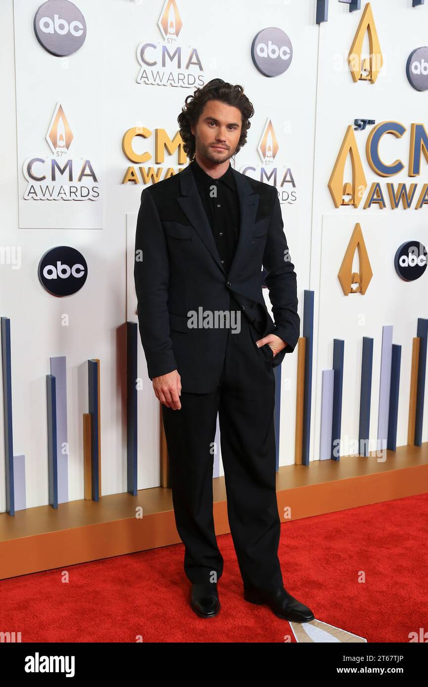 Nashville, United States. 08th Nov, 2023. Chase Stokes arrives at the ...
