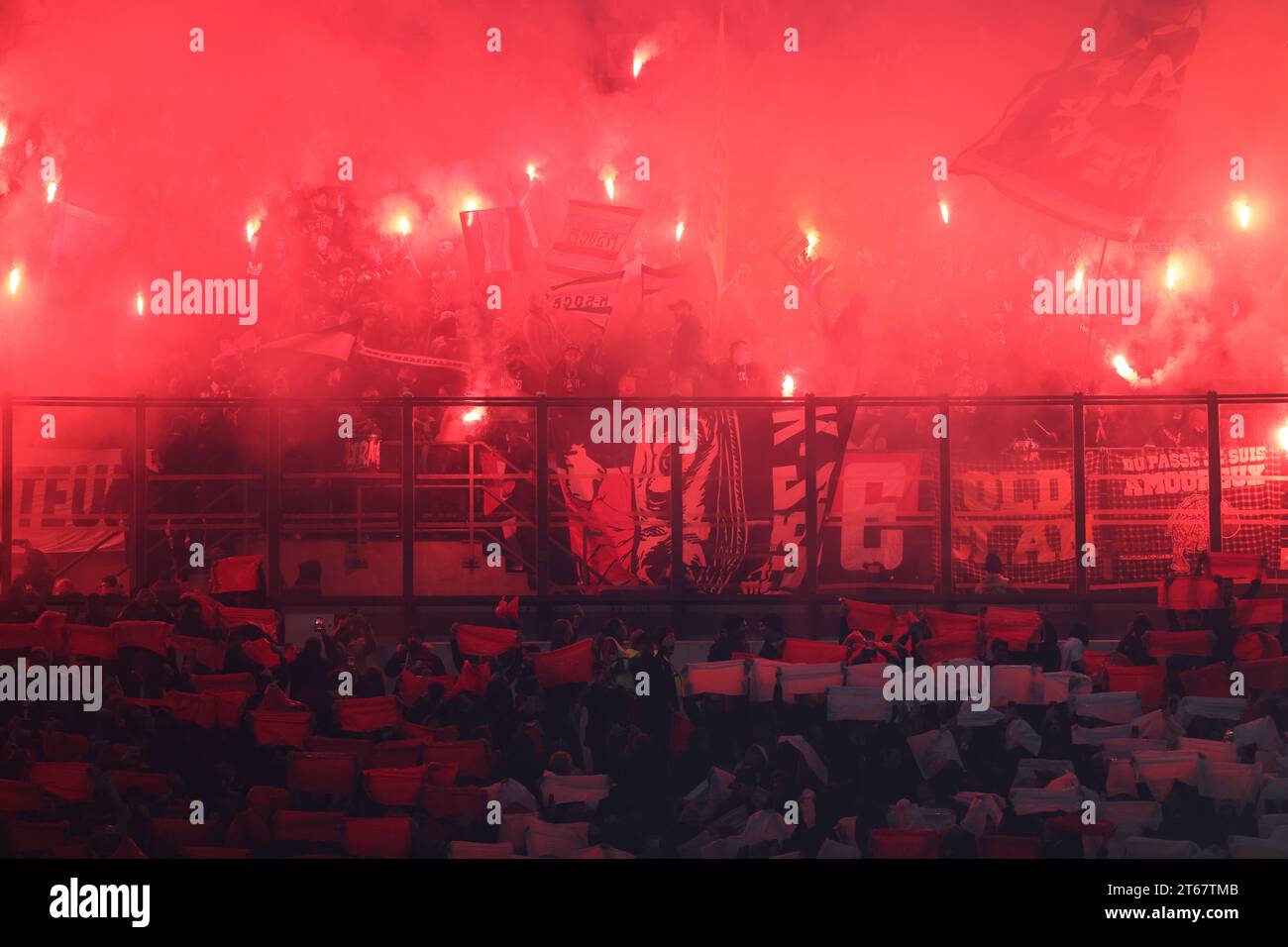 November 7 2023 Milan - Italy - sport, soccer - Milan vs Paris Saint ...
