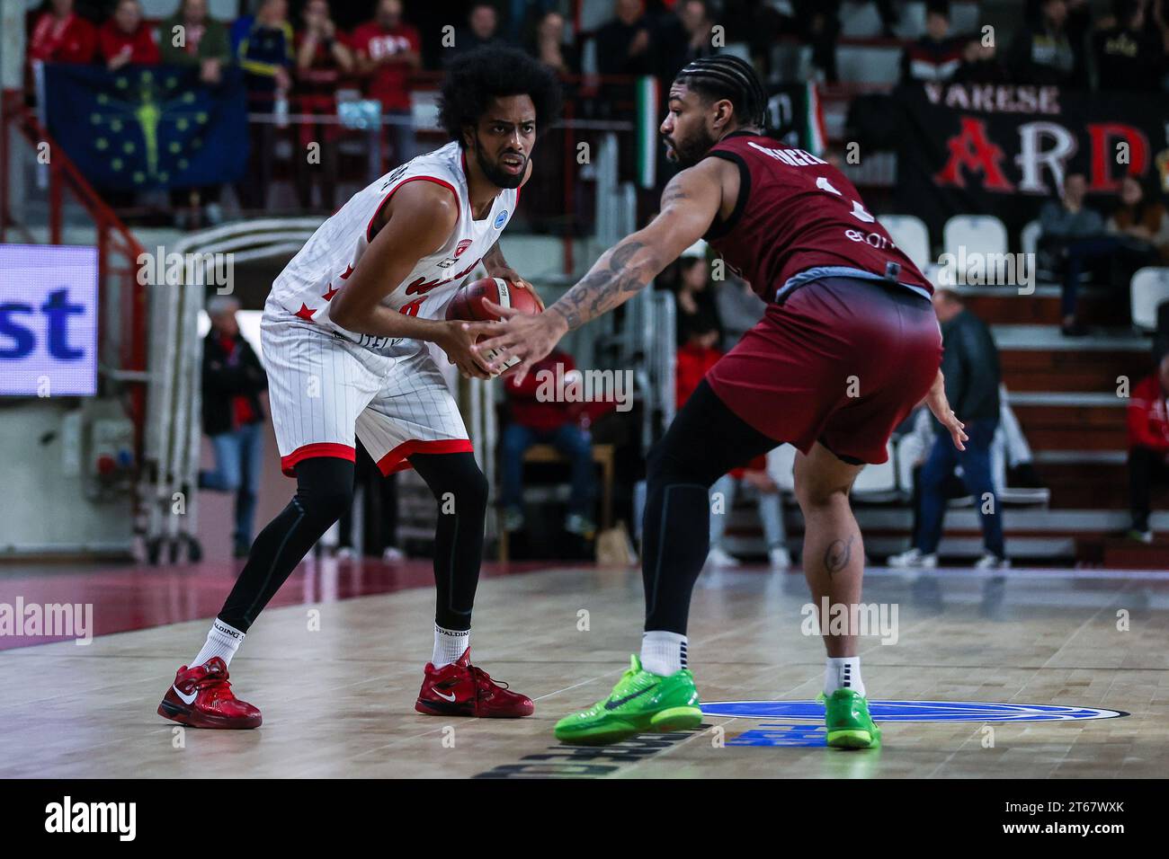 Varese, Italy. 08th Nov, 2023. Andriu Tomas Woldetensae #8 of Itelyum ...