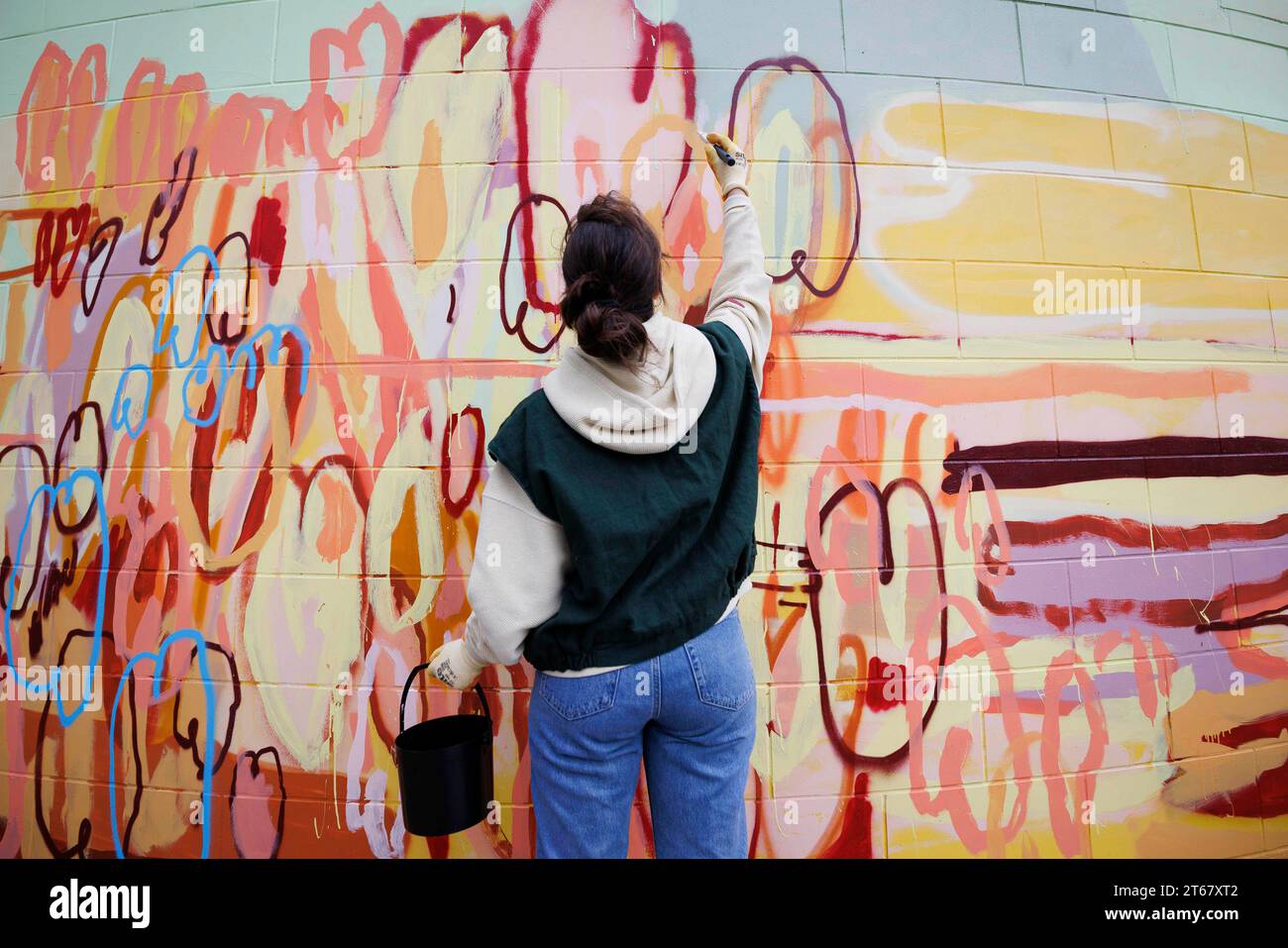 EDITORIAL USE ONLY Visual artist Lydia Hamblet unveils her brand-new ...