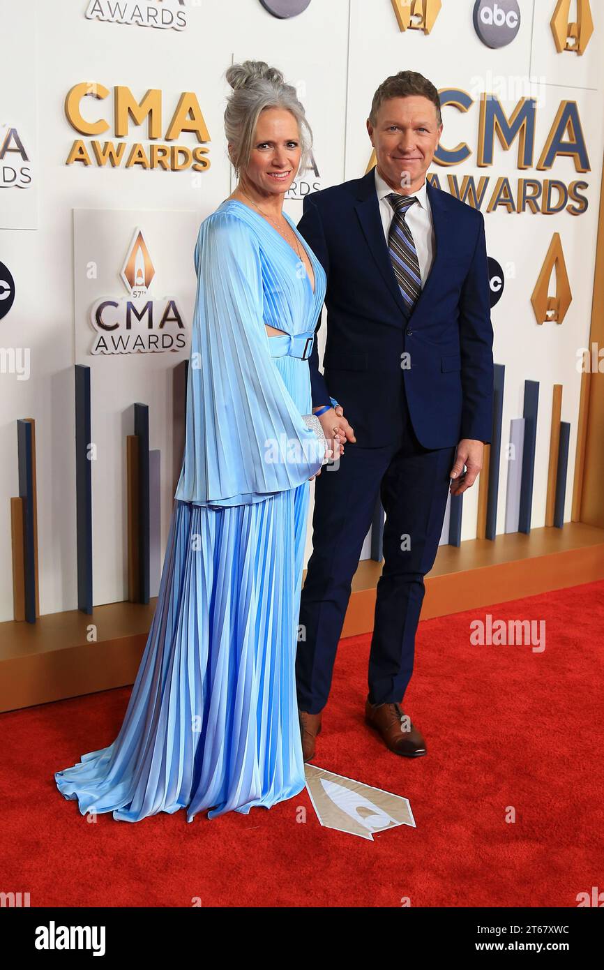 Nashville, United States. 08th Nov, 2023. Craig Morgan and Karen Greer ...