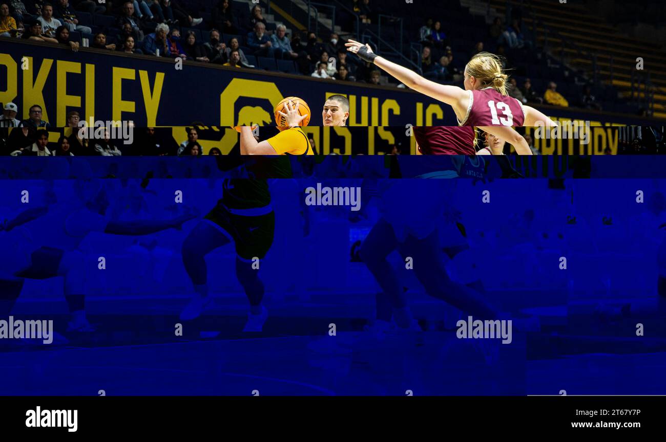 Haas Pavilion Berkeley Calif, USA. 08th Nov, 2023. U.S.A. California ...
