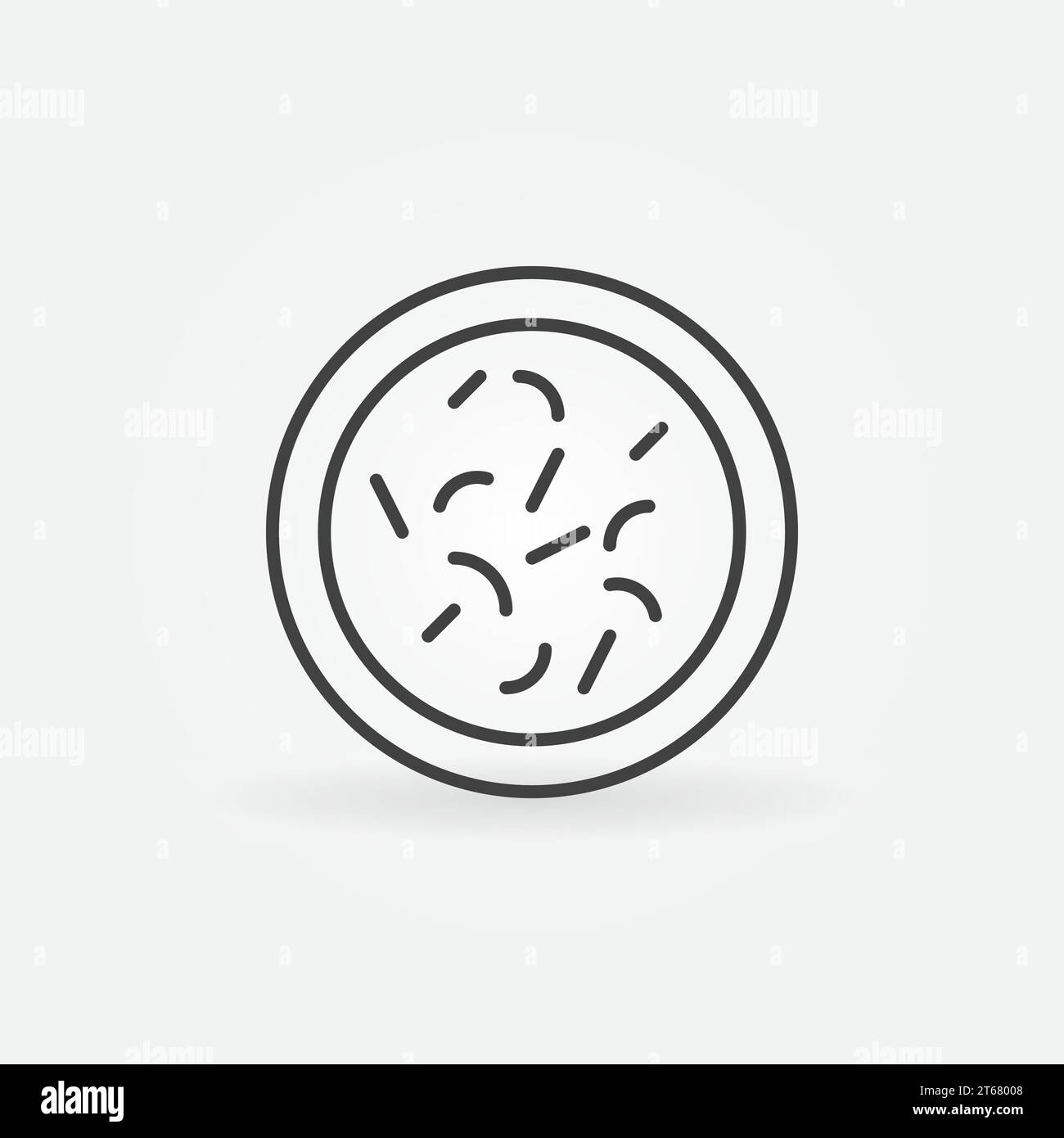 Round bacteria Stock Vector Images - Alamy