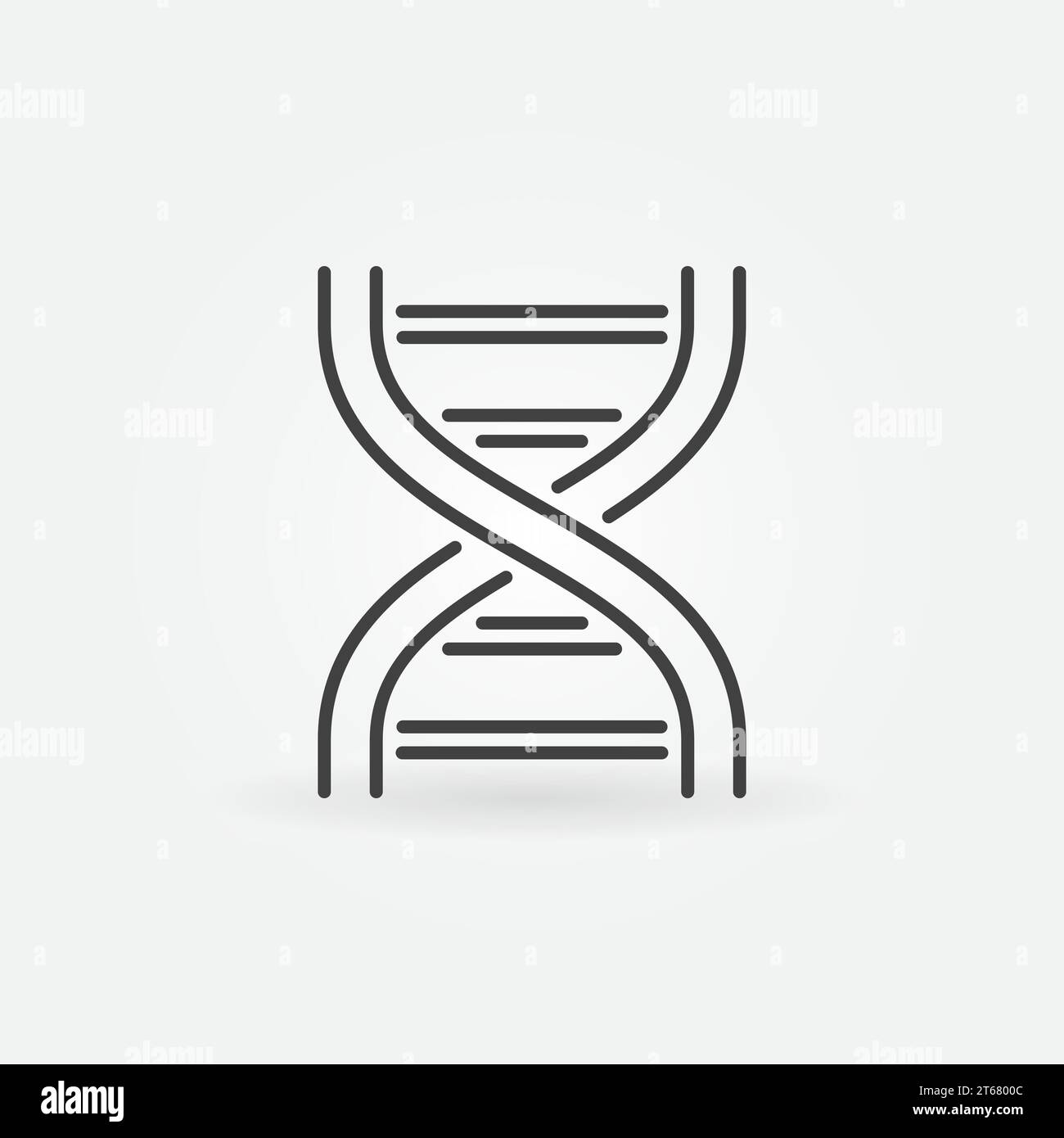 Dna model in test Stock Vector Images - Alamy