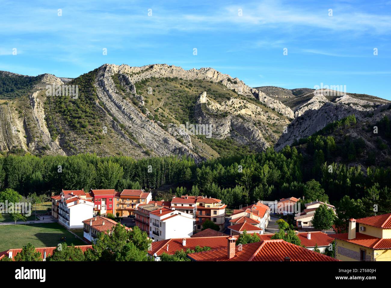 Double fold (Pliegue de la Olla) is a symbol of Aliaga geopark. This ...