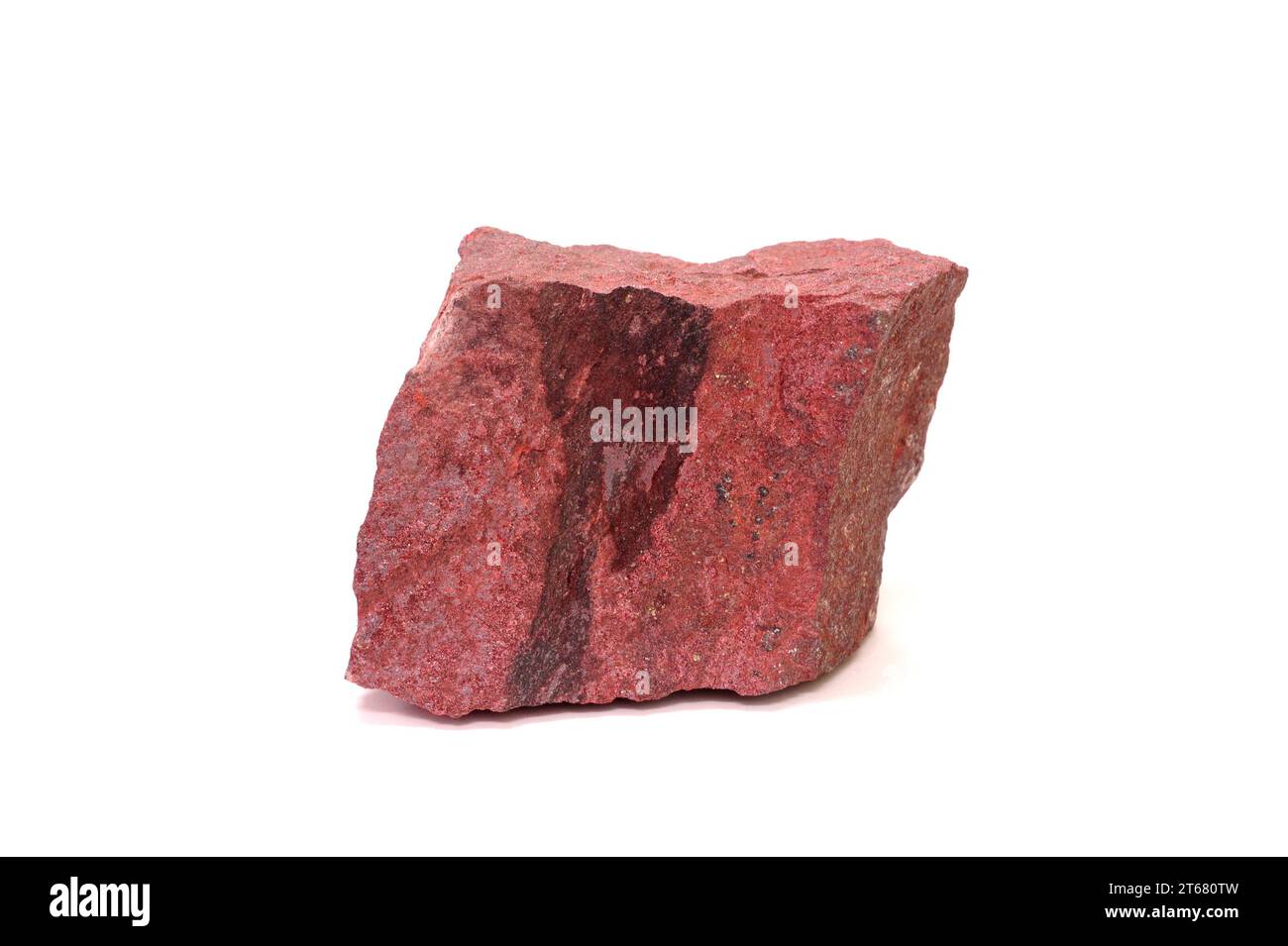 Cinnabar or cinnabarite is a mercury sulfide mineral. This sample comes ...