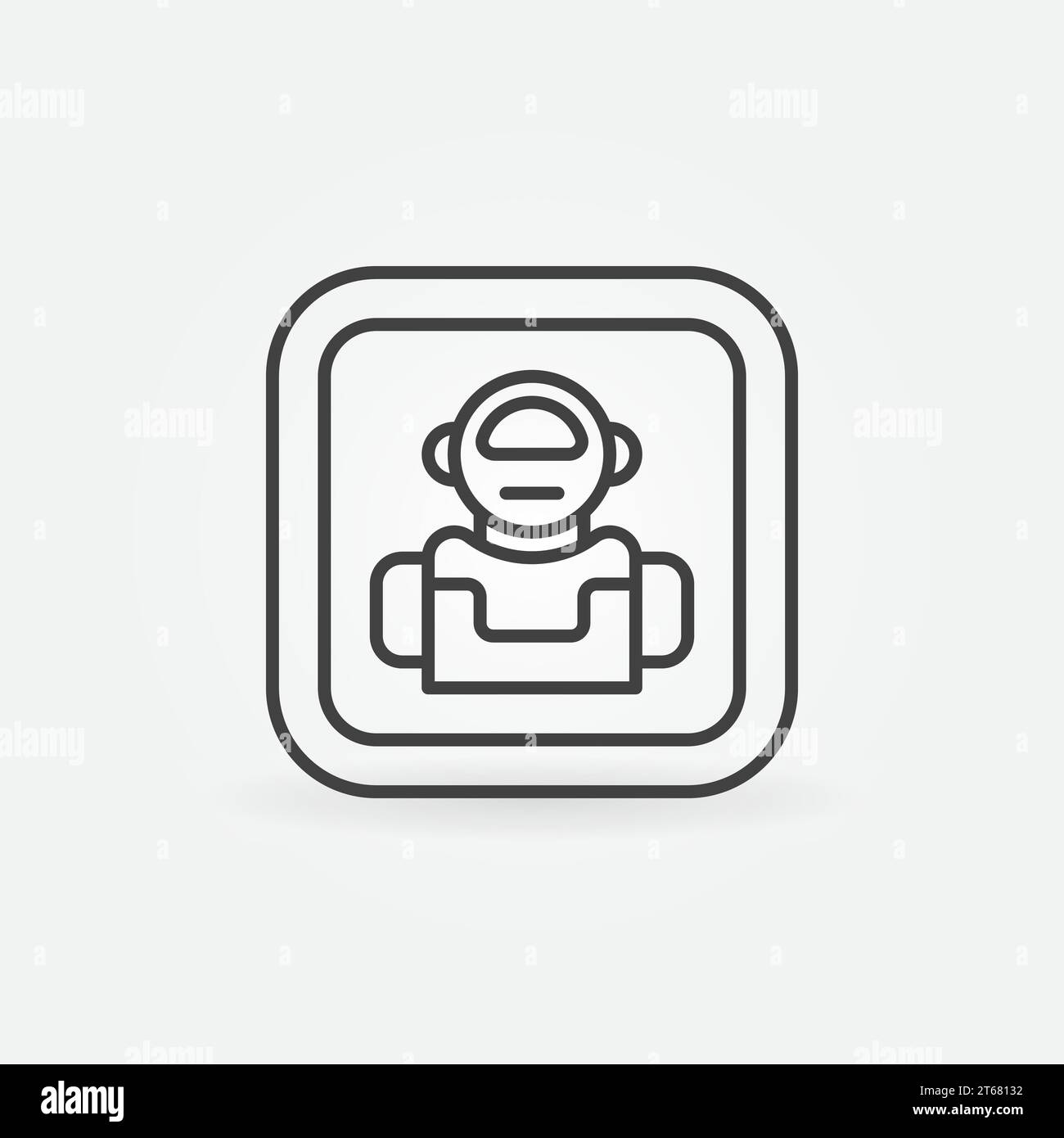 Robot engineer cyborg in Stock Vector Images - Alamy