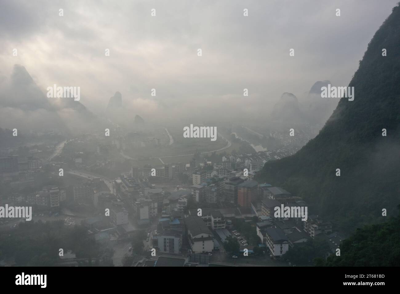The scenery of the lijiang river hi-res stock photography and images ...