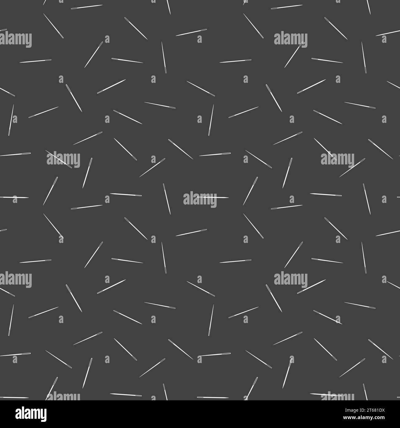 Sewing needle vector dark seamless pattern or background Stock Vector Image & Art - Alamy
