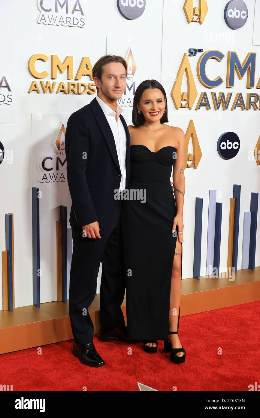 Nashville, United States. 08th Nov, 2023. Cameron Montgomery and ...