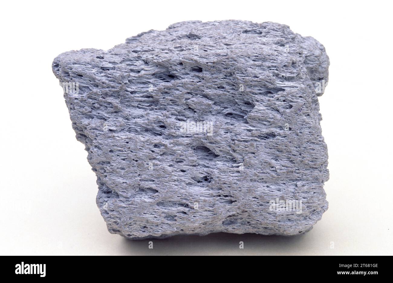 Pumice or pumicite, amorphous volcanic rock. Sample Stock Photo - Alamy