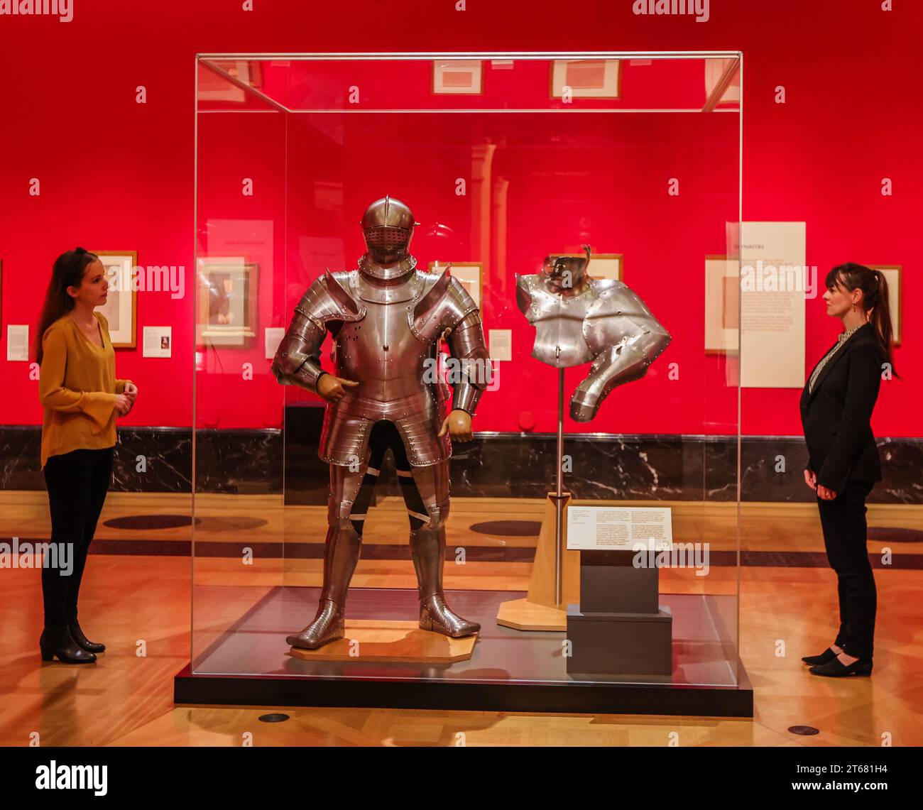 London, UK. 09th Nov, 2023. Erasmus Kyrkenar, Henry Viii Armour ...