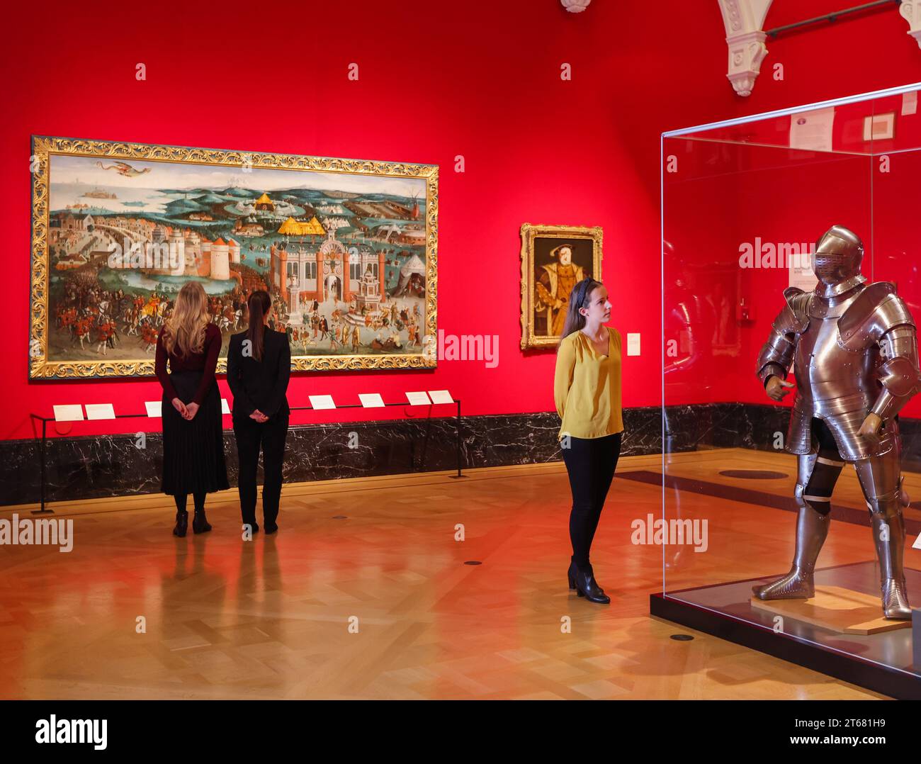 London, UK. 09th Nov, 2023. Erasmus Kyrkenar, Henry Viii Armour ...