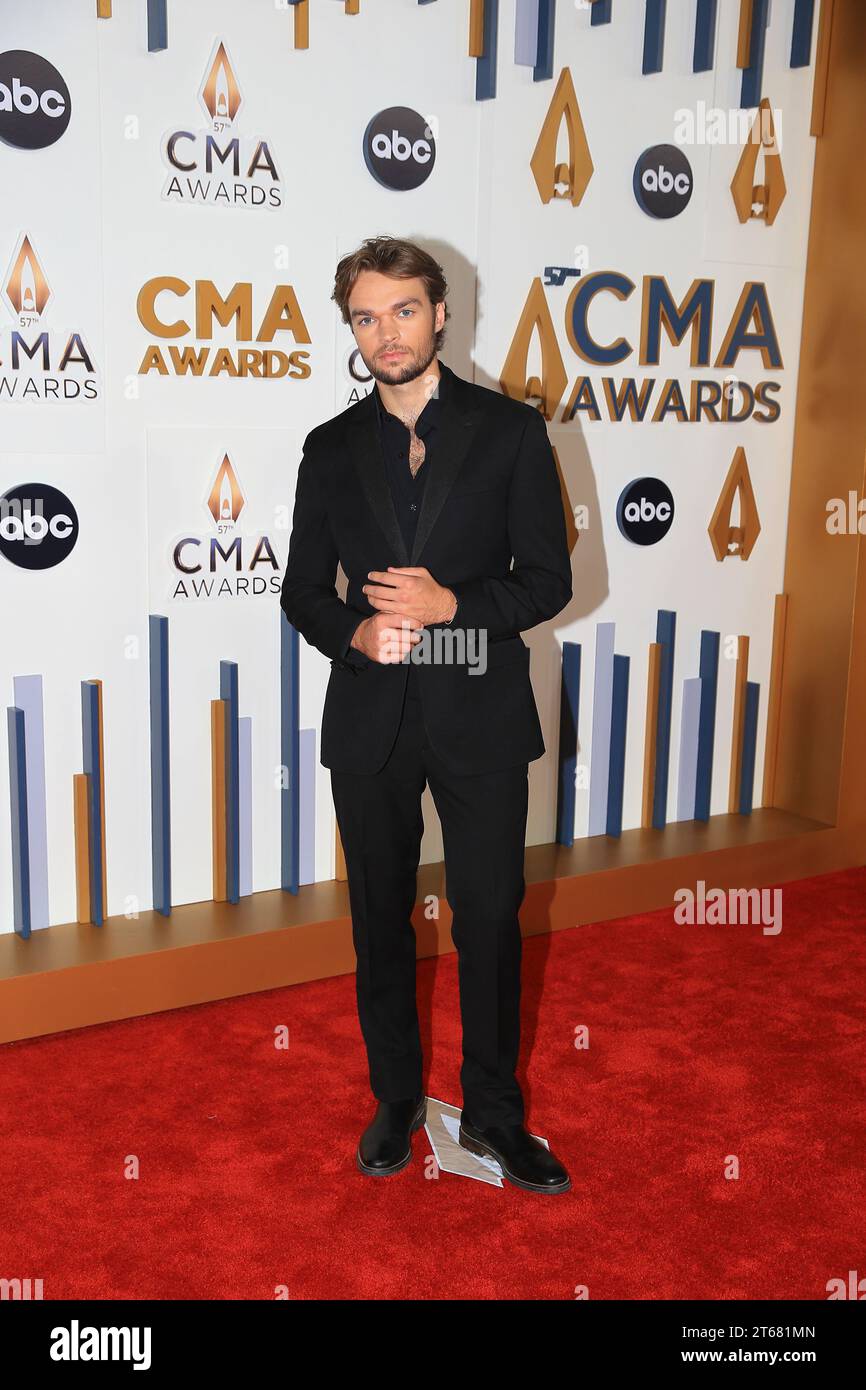 Nashville, United States. 08th Nov, 2023. Conner Smith arrives at the ...