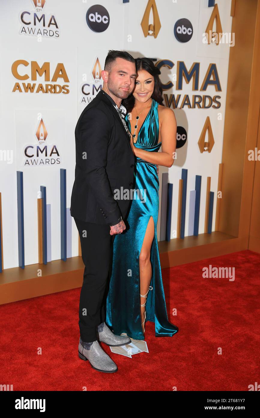 Nashville, United States. 08th Nov, 2023. Jay Allen and Kylie Morgan ...