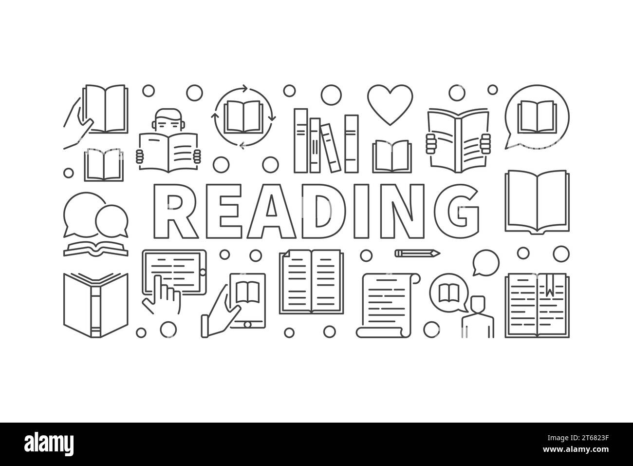 Horizontal read Black and White Stock Photos & Images - Alamy