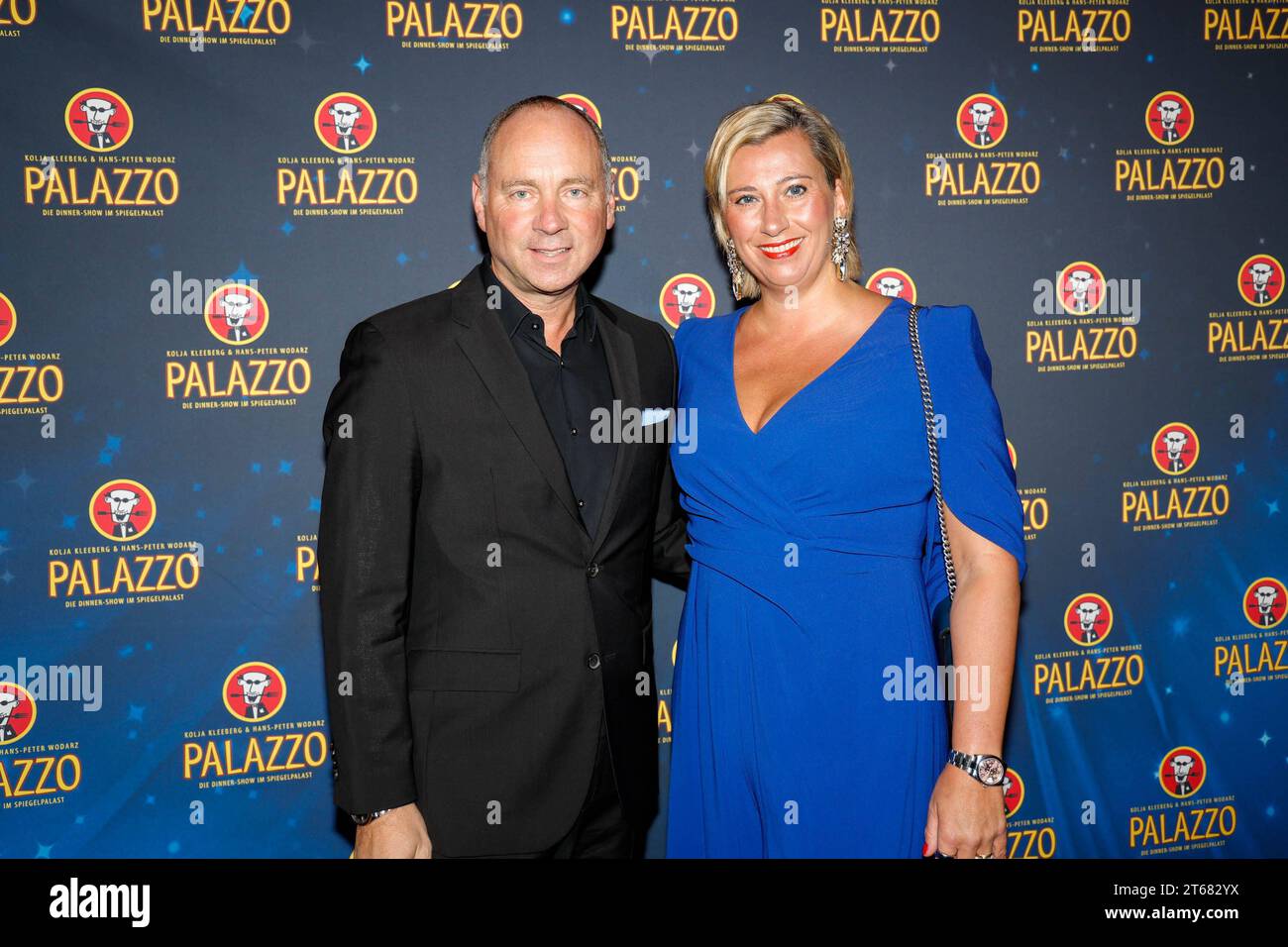 Stefan Athmann mit Ehefrau Carola bei der Weltpremiere Ghosts und Ducks ...