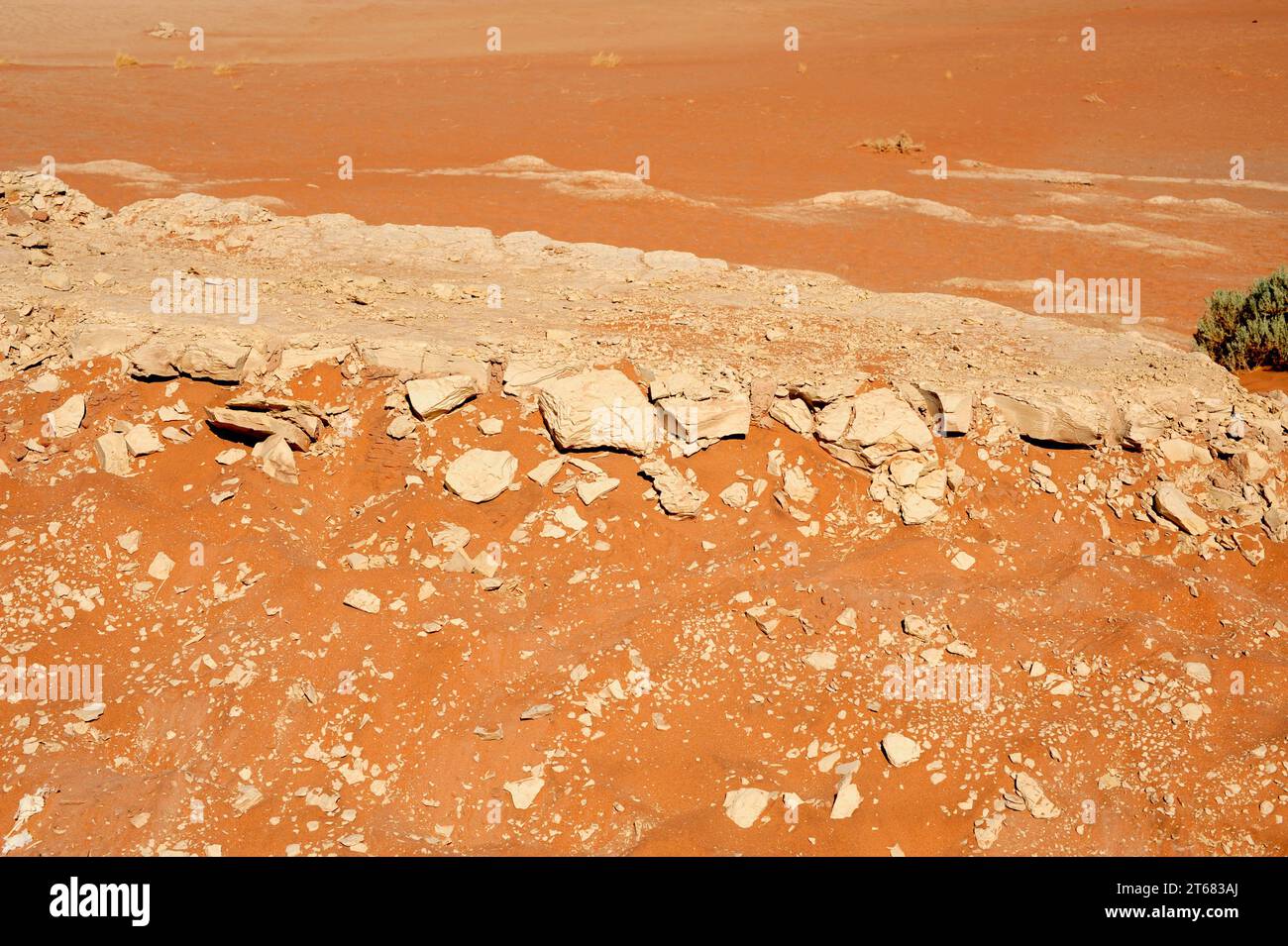 Namib Desert, white clay. Namibia Stock Photo - Alamy