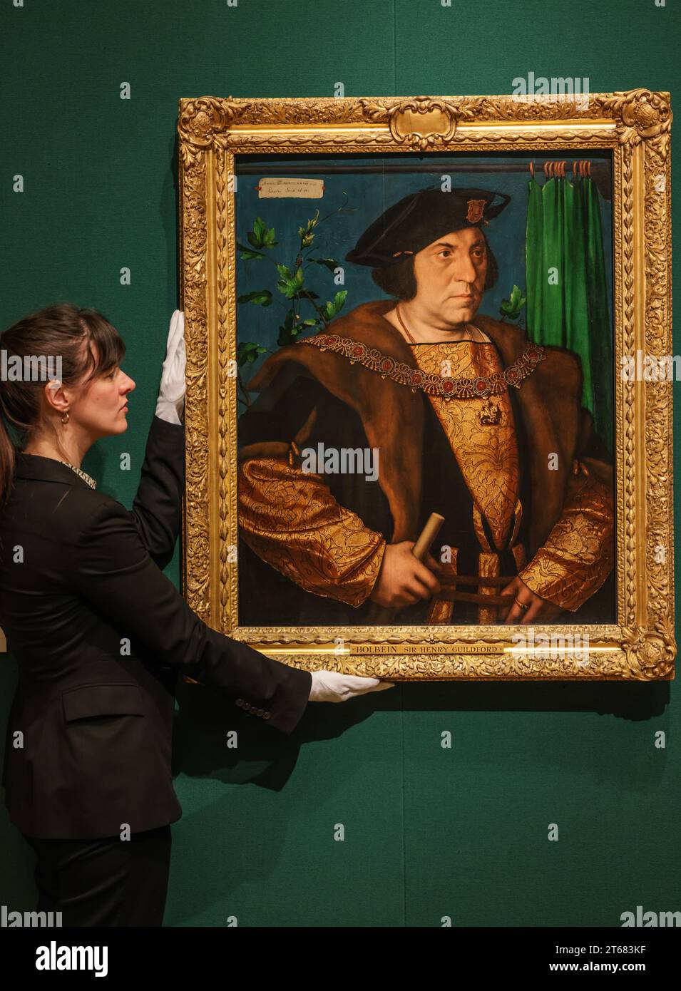 London, UK. 09th Nov, 2023. Sir. Henry Guildford, 1527 Holbein at the ...