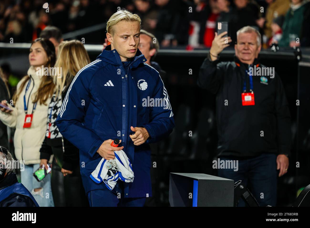 Copenhagen, Denmark. 08th Nov, 2023. Oscar Hojlund of FC Copenhagen ...