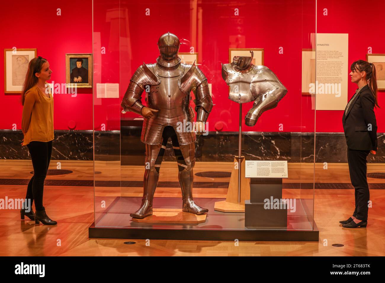 London, UK. 09th Nov, 2023. Erasmus Kyrkenar, Henry Viii Armour ...