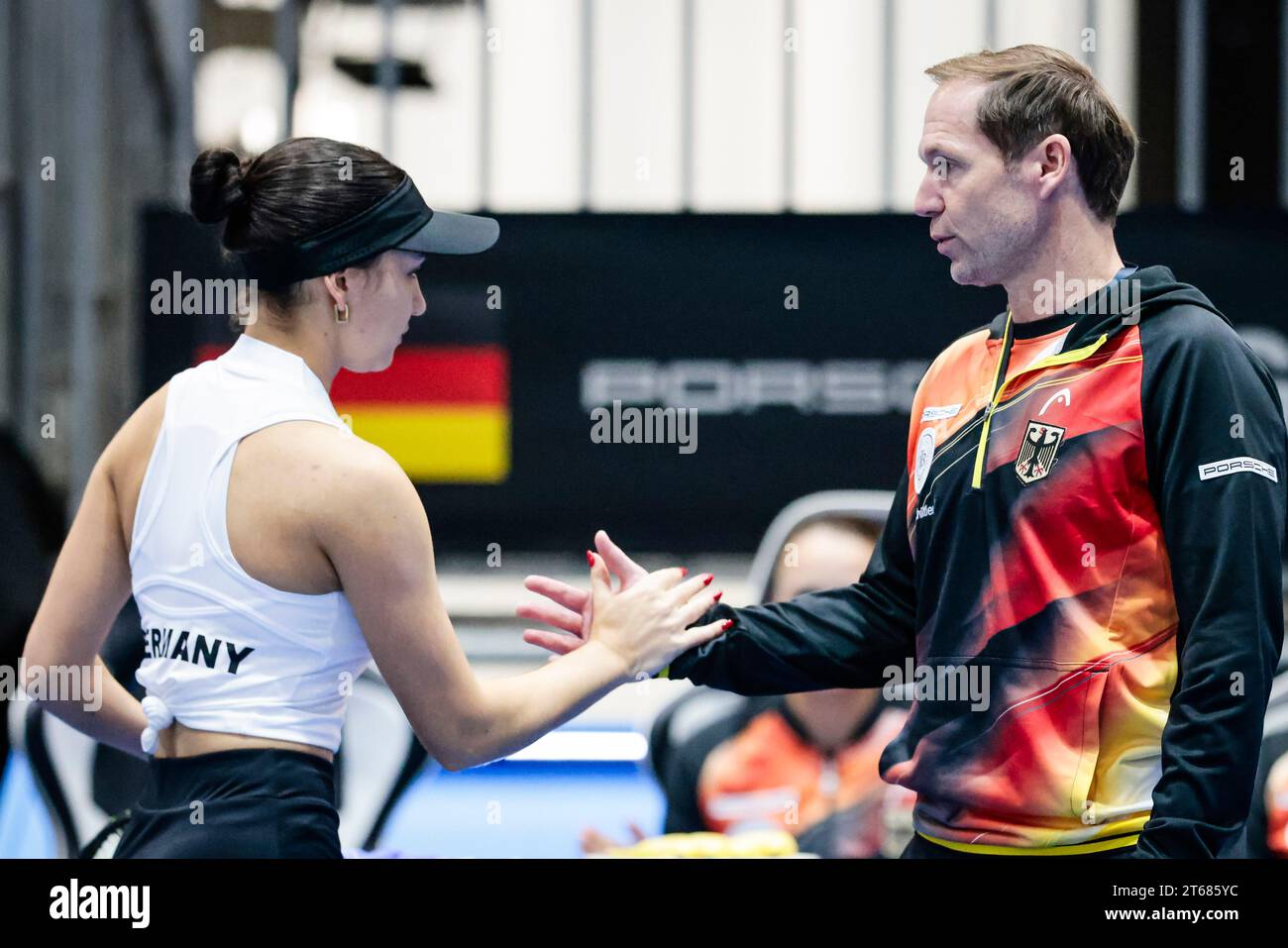 Sevilla, Spain. 09th Nov, 2023. Tennis: Billie Jean King Cup, women ...