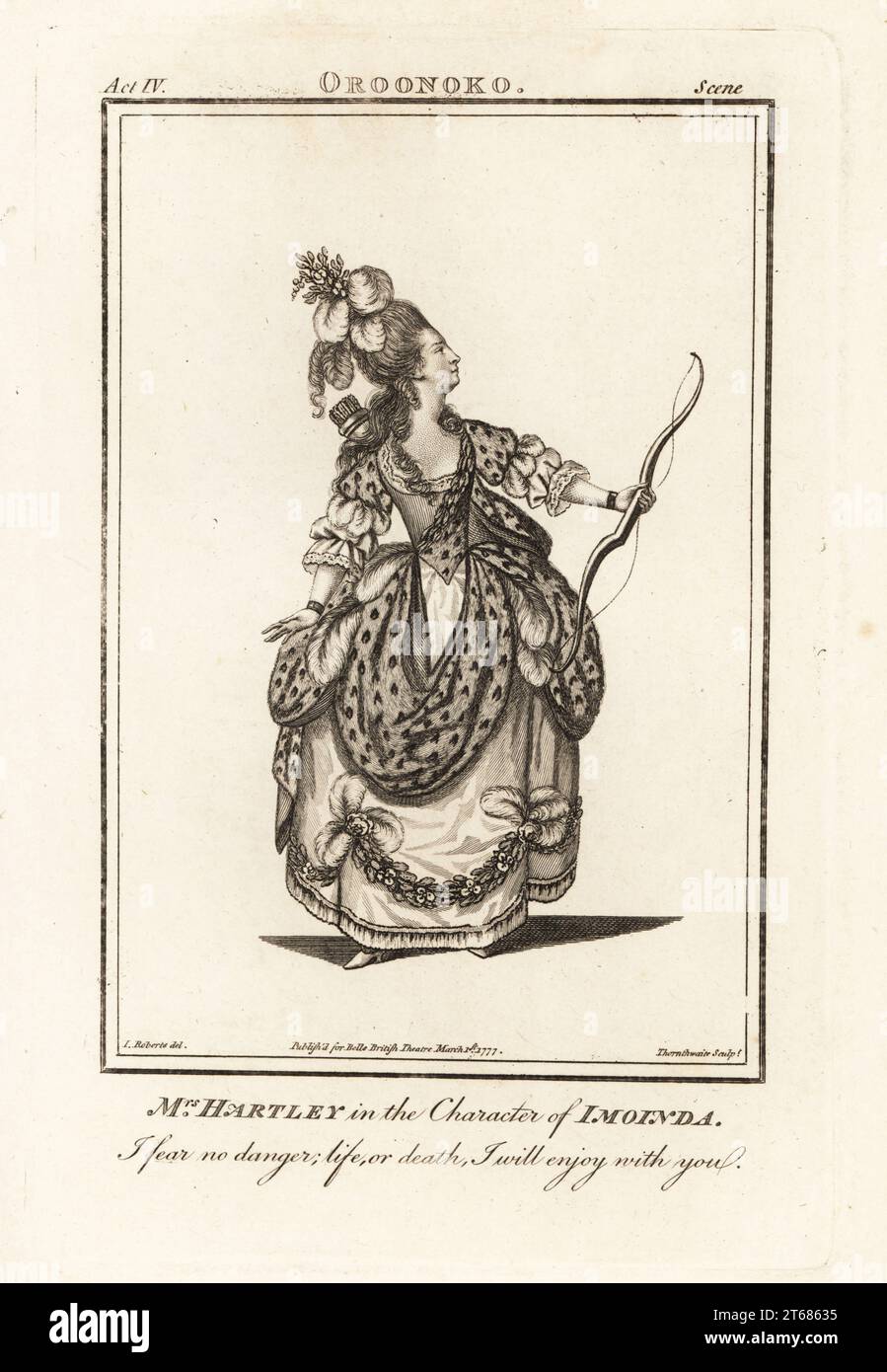 After roberts published for bells british theatre hi-res stock ...