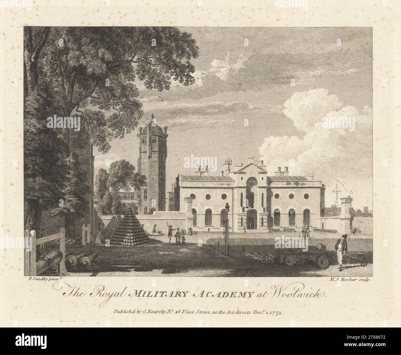 The (Old) Royal Military Academy at Woolwich, used from 1741-1806. An ...