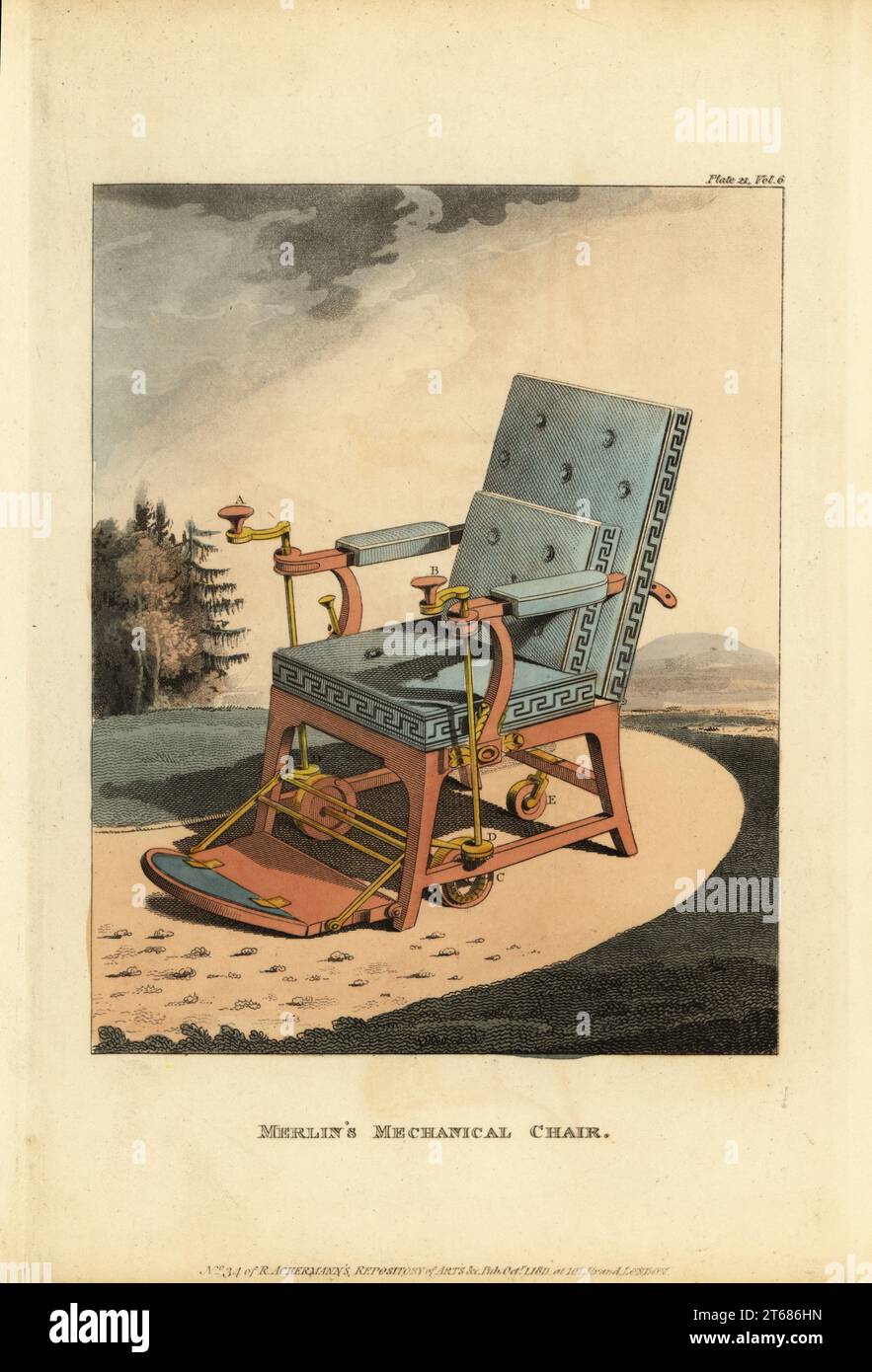 Merlins mechanical chair hi-res stock photography and images - Alamy